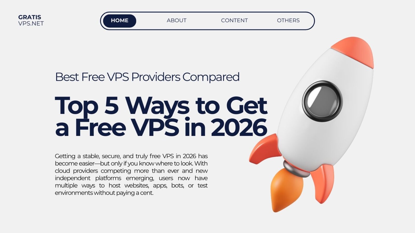 Top 5 Ways to Get a Free VPS in 2026 (Best Free VPS Providers Compared ...
